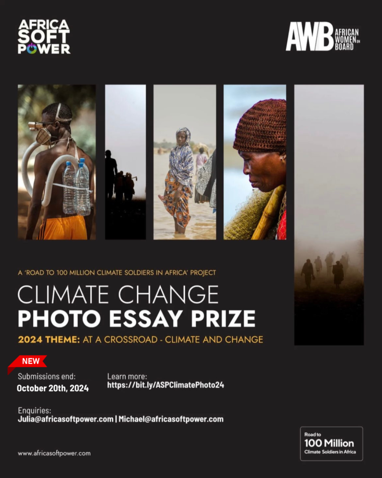 Climate Change Photo Essay Prize - The Africa Soft Power Project, and Africa Month, is an ...
